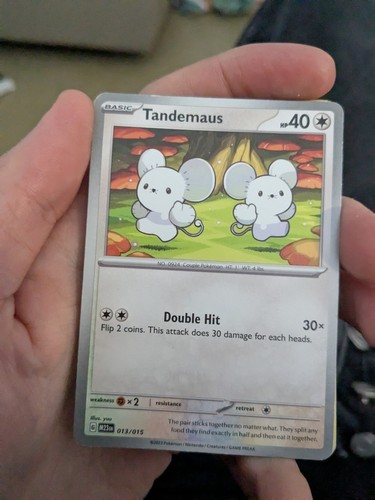 Pokemon Card Tandemaus, 013/015, McDonalds 2023 | eBay