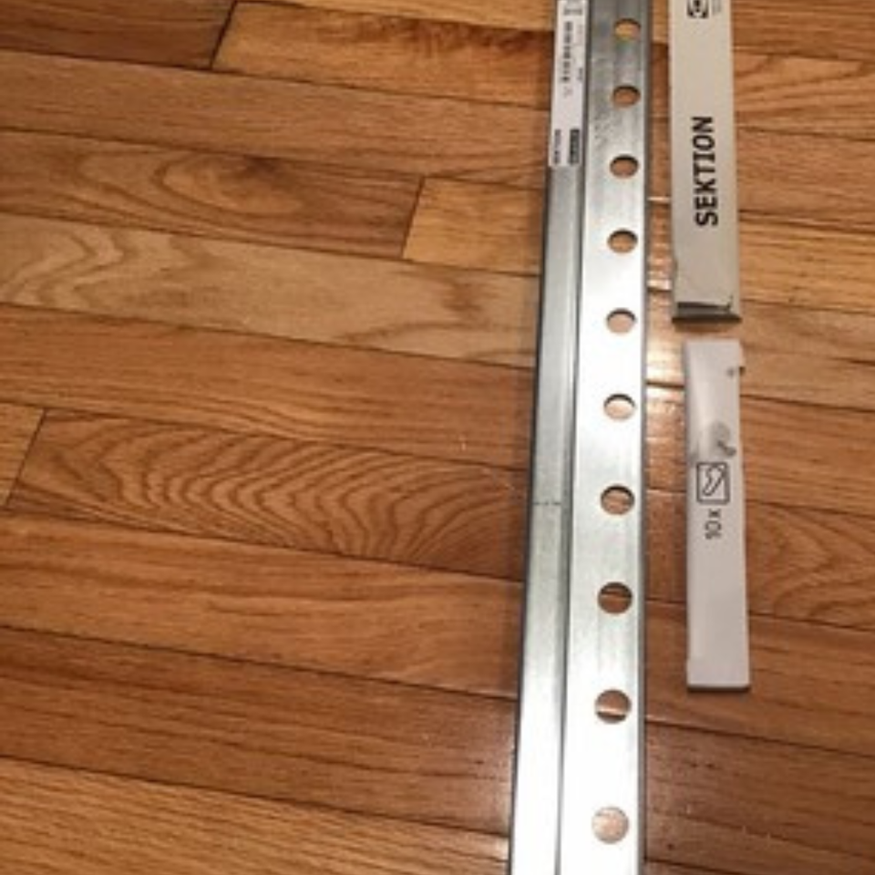 IKEA Sektion Cabinet Suspension Rail 602.615.27 - 33.5 inch segment | eBay