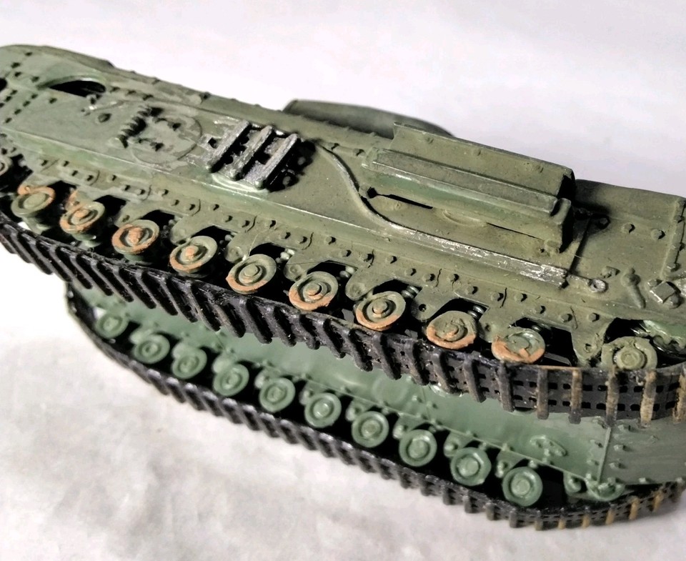 Platoon of 3 Late War 20mm Churchill VI Tanks 1/72 Wargames See ...