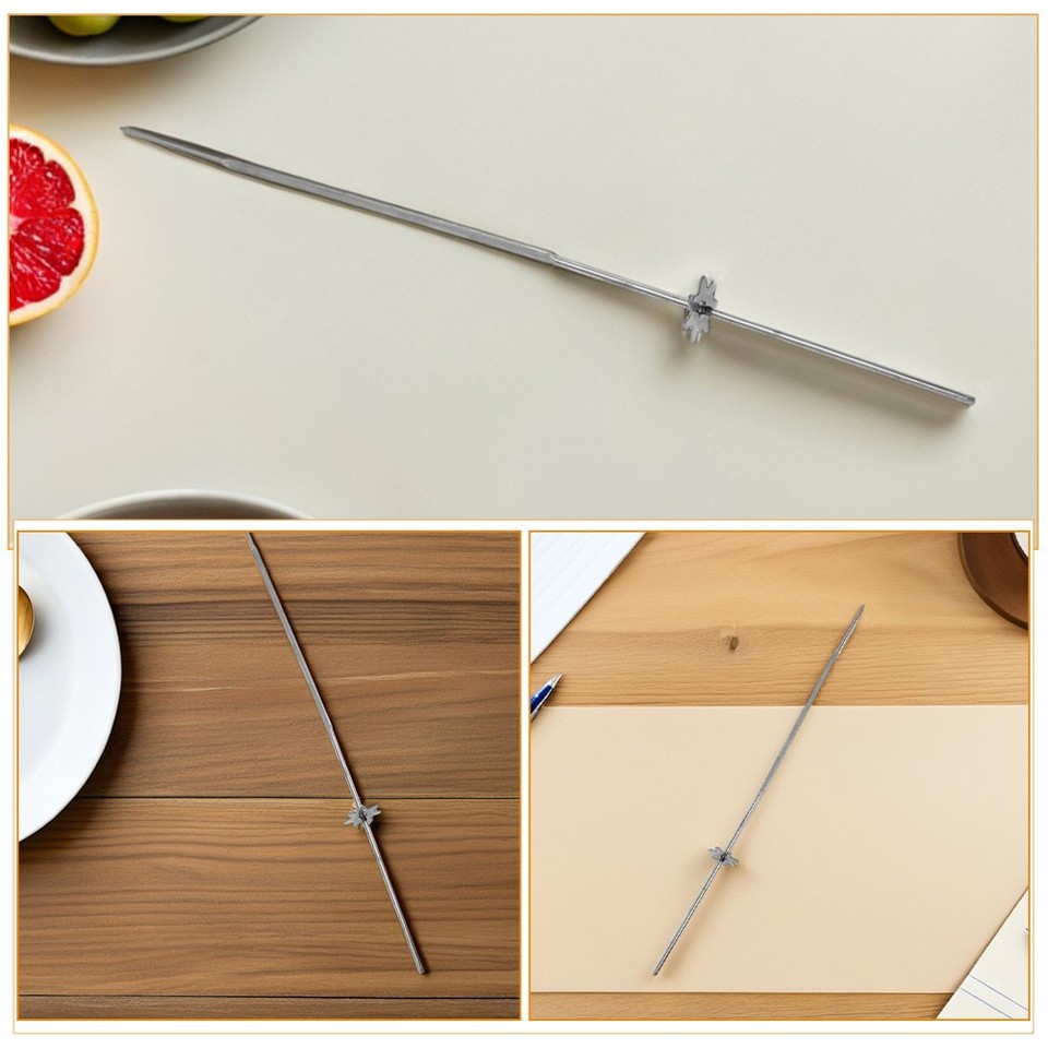 20 Pcs Bbq Barbecue Sticks Stainless Steel Kebab Skewers Sausage Shrimp ...