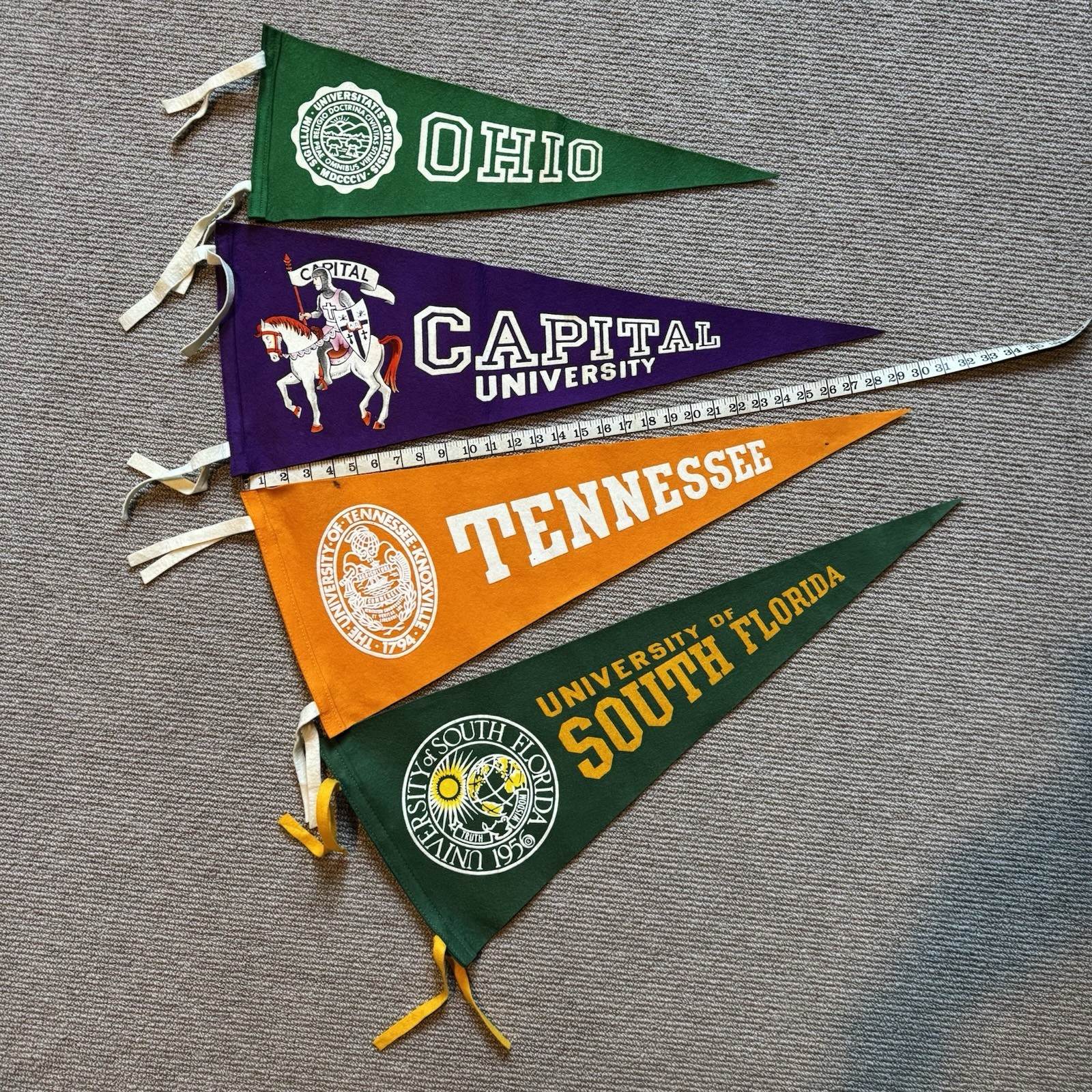 Lot Of Four College Pendants