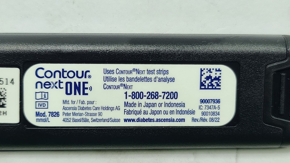 CONTOUR NEXT ONE GLUCOMETER TEST METER TESTER | eBay