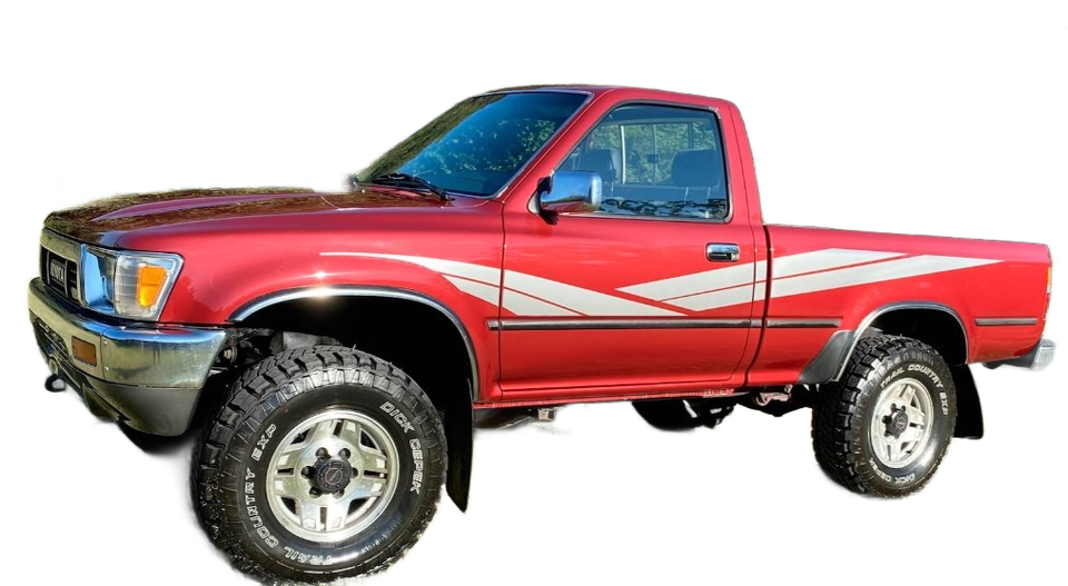 VINTAGE RETRO SYLE VINYL DECALS/ GRAPHICS/ Fit 89 TOYOTA PICKUP MODELS ...