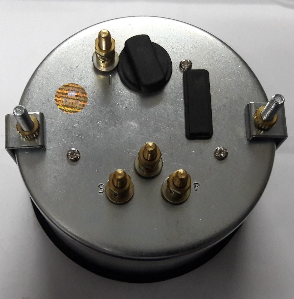 Tachometer/Hourmeter 0-3000 RPM Alternator Signal Gauge Chrome Bezel ...