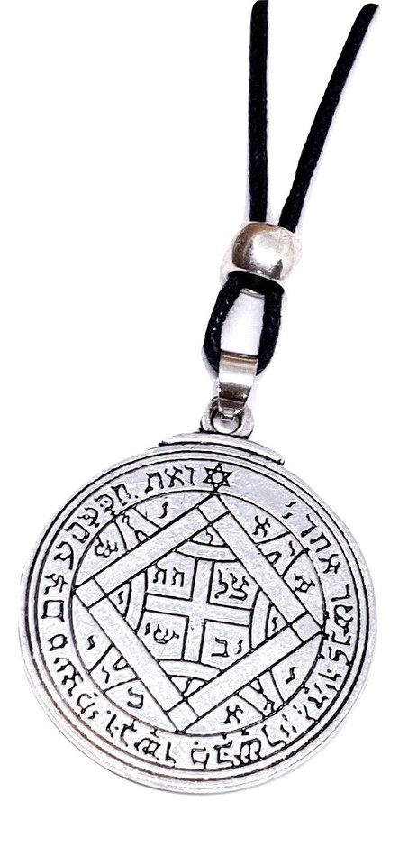 Love Amulet Pendant Venus Solomon Magical Talisman Beaded Tie Cord Lace ...