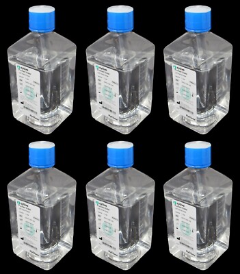 NEW 6-PACK Cytiva HyClone 1000ml Sterile Purified Water USP Distilled ...