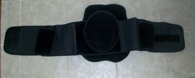 EZY WRAP Orthopedics Cinch Lock Large Back Brace Wrap Black Lumbar Lock ...