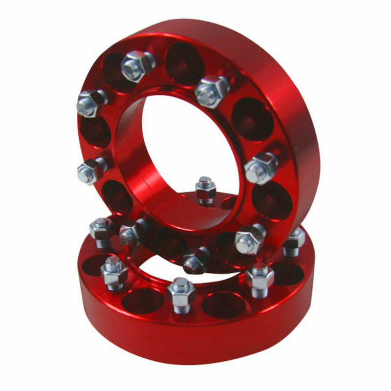 4pcs 2" Skid Steer Wheel Spacers 8Lug for Bobcat Case CAT John Deere ...