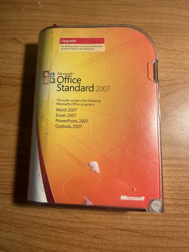 Microsoft Office Standard 2007 Upgrade W/ Key Word Excel PowerPoint ...