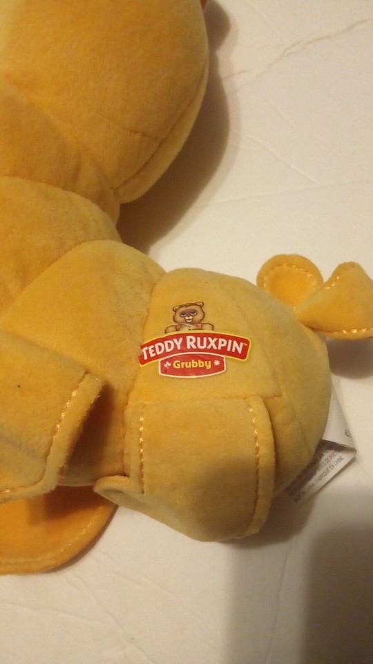 Teddy Ruxpin Friend Grubby Plush Stuffed Catapiller Hug and Sing Tested ...