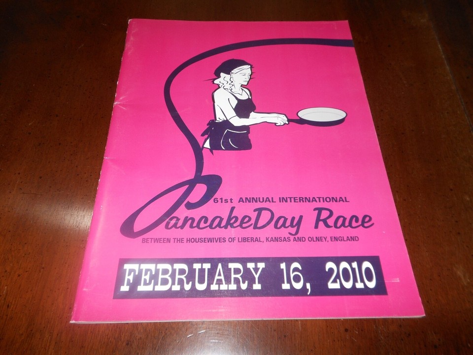 Liberal, KS Feb16-2010 61st Annual International Pancake Day Race ...