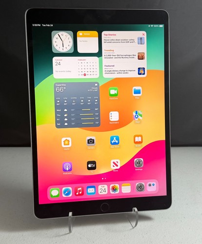 Apple iPad Pro 64GB Wi-Fi 10.5in Space Gray Tablet FaceTime A1701 ...