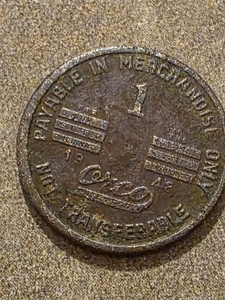 Blue Diamond Coal Co Scrip Token 1¢ Bonny Blue VA Virginia 1948 Orco | eBay