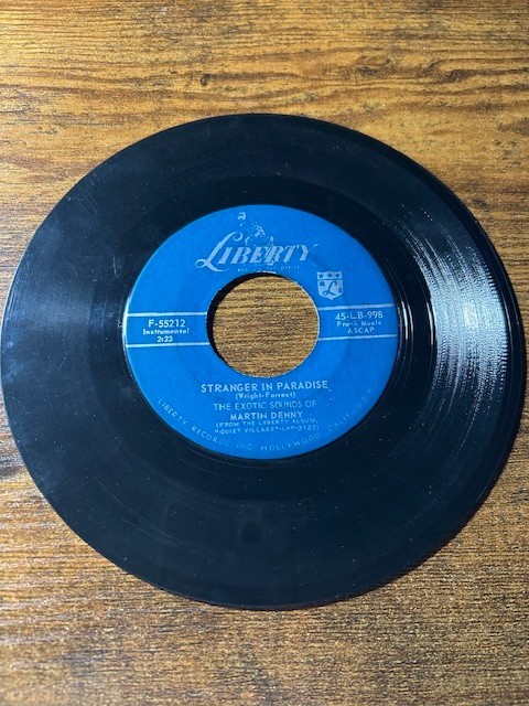 MARTIN DENNY 1959 STRANGER IN PARADISE/THE ENCHANTED SEA | eBay