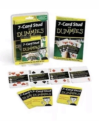 7-Card Stud For Dummies Poker Card Game Teaching Deck & Instruction ...