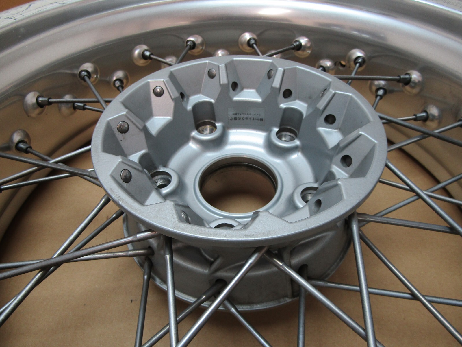 BMW R1200R 2013 23,848 miles front and rear spoked wheels pair (7317 ...