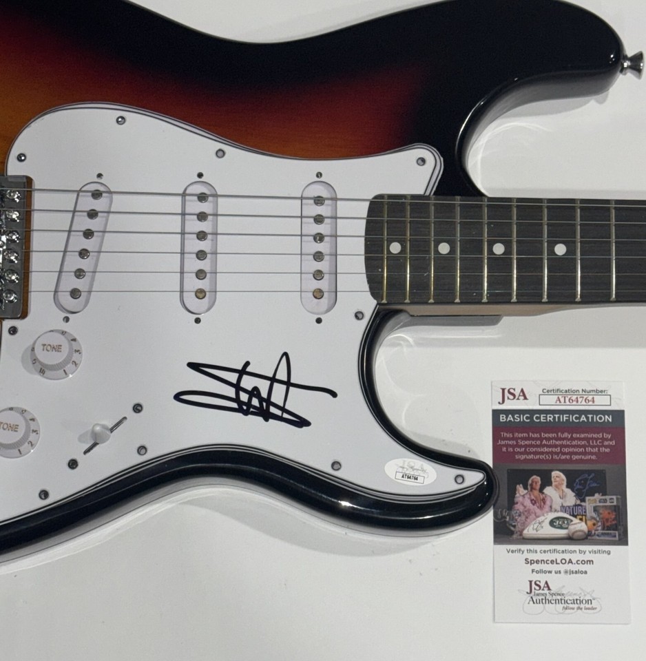 ERIC WILSON SIGNED SUNBURST ELECTRIC GUITAR SUBLIME RARE JSA COA | eBay