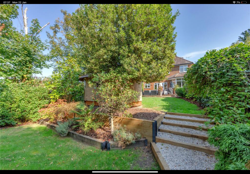 Luxury thatched Garden Room/Building/Yurt/Hut/Gazebo with sides+power ...