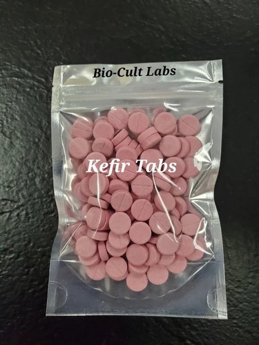 Milk Kefir Probiotic Tablets (120) 5M CFU Each / "On-The-Go-Tabs ...