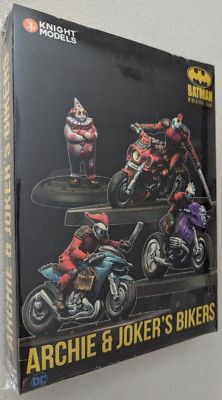 DC Knight Models Batman Miniature Game: Archie & Joker's Bikers Gang ...