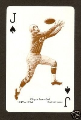 Cloyce Box Detroit Lions 1963 NFL Card MINT | eBay