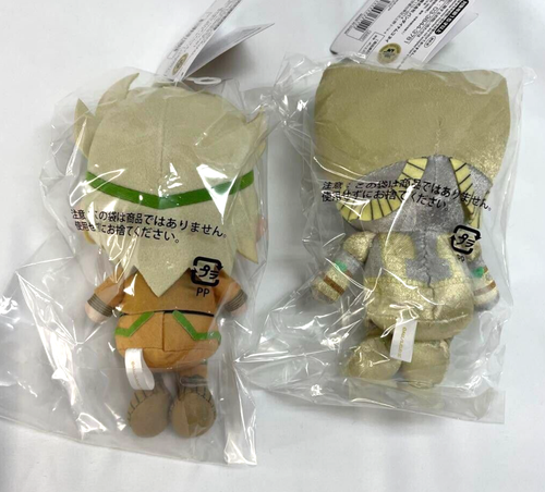 JoJo's Bizarre Adventure Chibi Plush Doll toy DIO & The World Stand Set ...