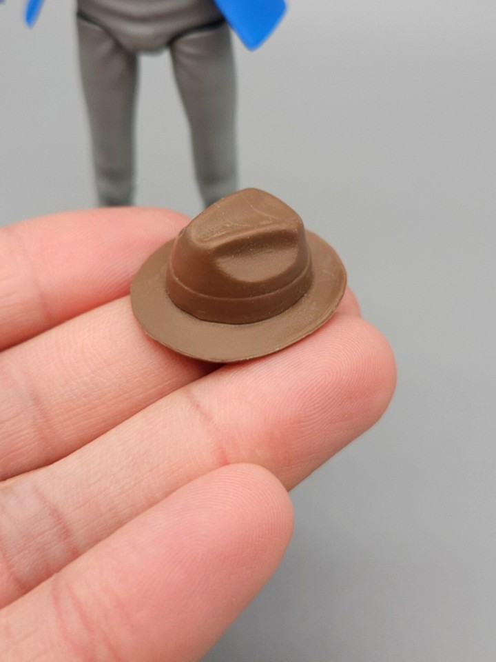 1/12 Scale Western Cowboy Hat Formal Top Hat Cap Accessory For 6 ...