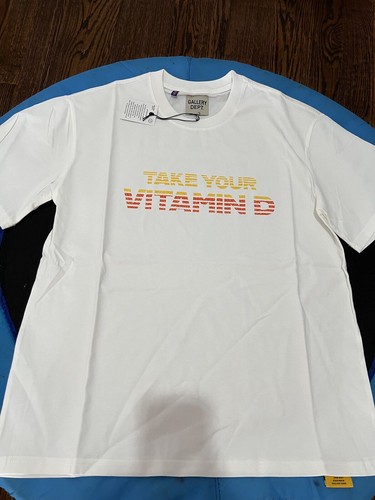 Gallery Dept Vitamin D Short Sleeves T-shirt Color White Size Medium | eBay