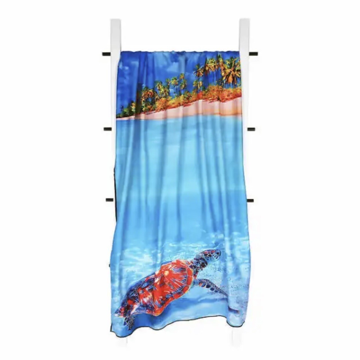 Whitley Willows Sea Turtle Beach Towel Microfiber Yoga Gym Travel Pool ...