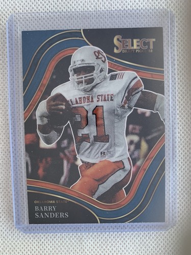 Barry Sanders 2022 Panini Select Draft Picks Blue #137 | eBay