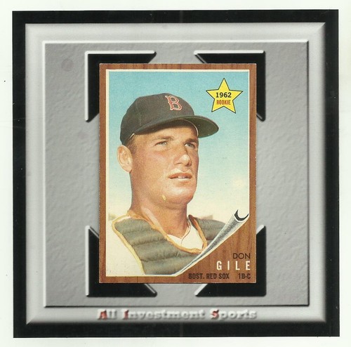1962 Topps DON GILE #244 NM **fabulous baseball card** TD89 | eBay