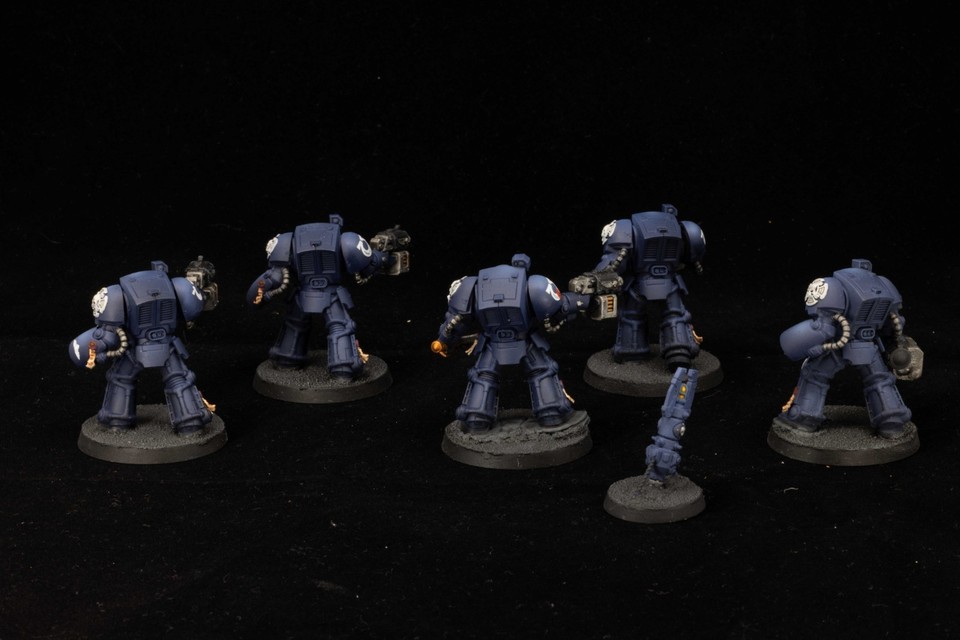 Warhammer 40k space marines terminators A - fully painted | eBay