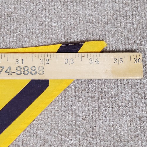 Vintage BSA Cub Scout Yellow Blue Neckerchief Bandana Wolf Den Uniform ...
