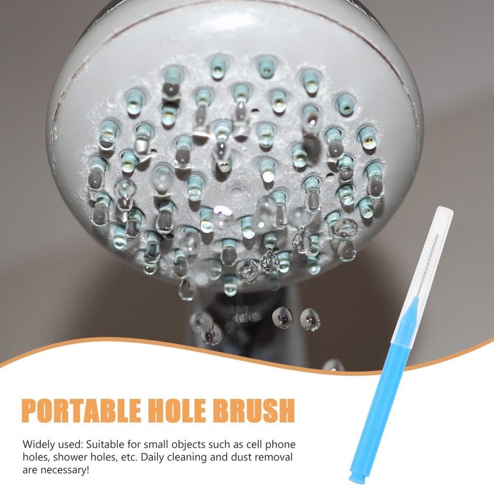 2 Boxes Portable Shower Hole Cleaner Brush Shower Nozzle Cleaning ...