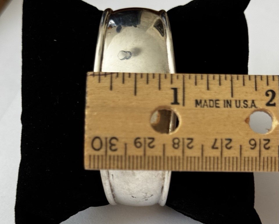 VIOR STERLING 925 CUFF BRACELET. Vior 925 Italy Marked. Beautiful ...