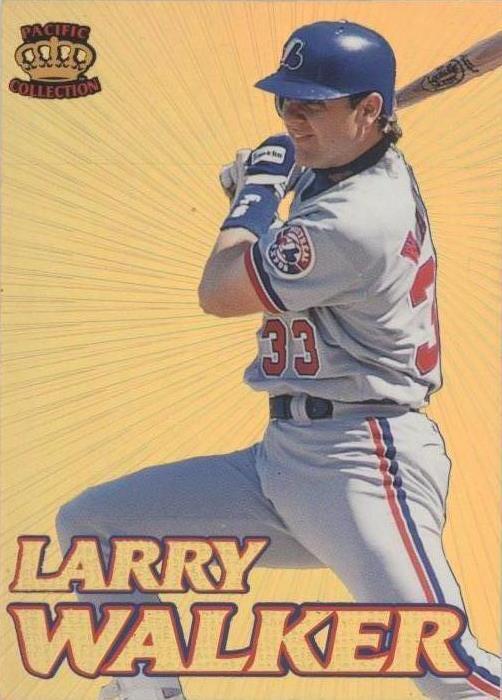 1995 Pacific Crown Collection - Gold Prisms Larry Walker #30 for sale online | eBay