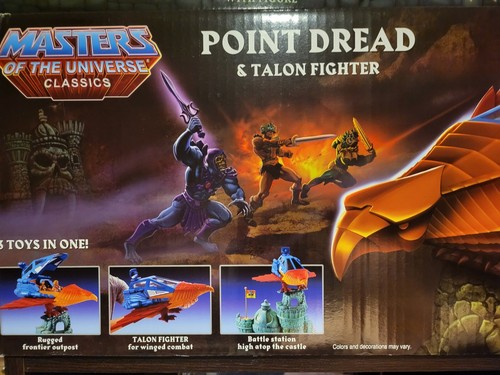 POINT DREAD & TALON FIGHTER Masters of theUniverse Classics MOTUC heman ...