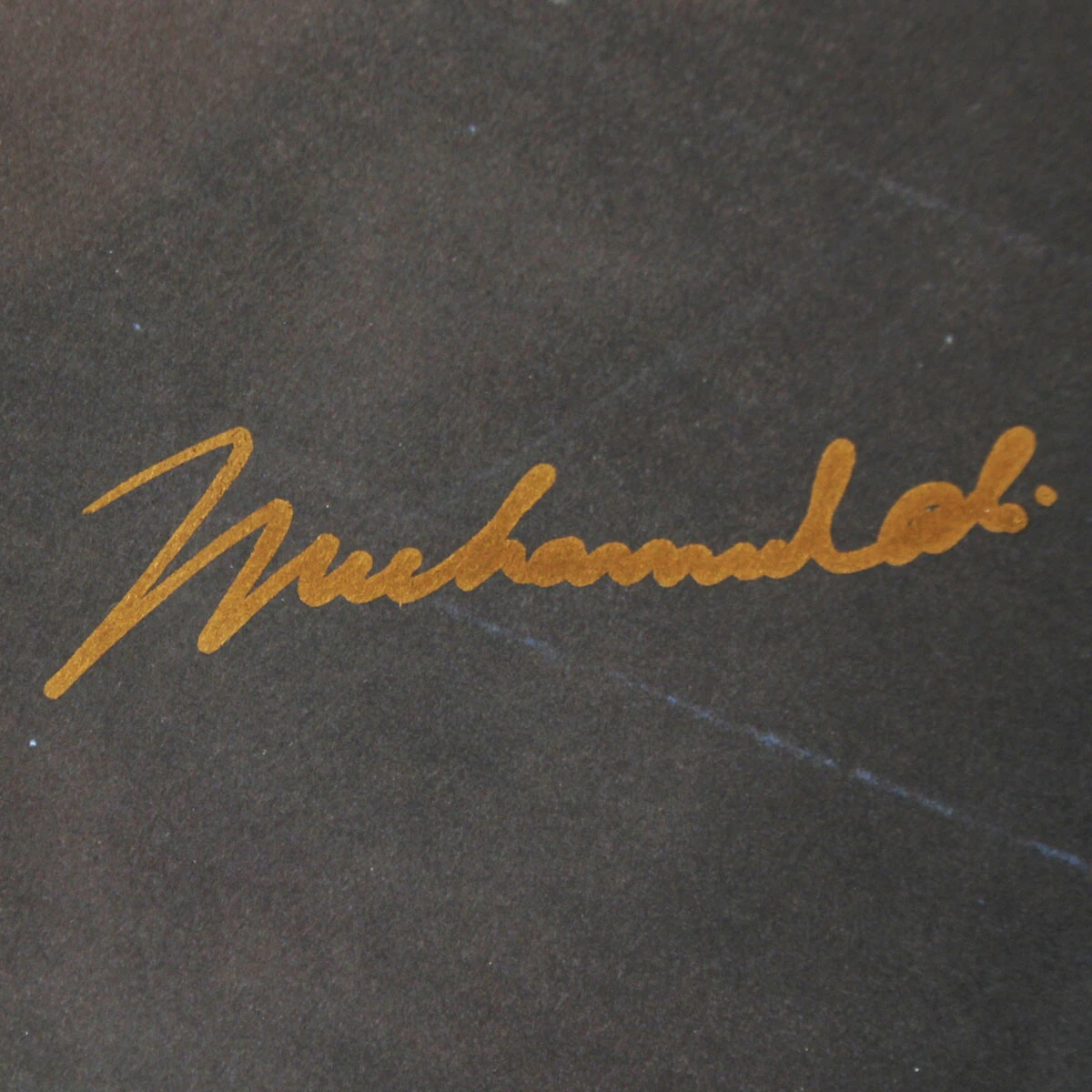 Muhammad Ali Signature