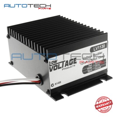 VOLTAGE BOOSTER 12-24V 10A ** CAN USE LV1130HD ** | eBay Australia