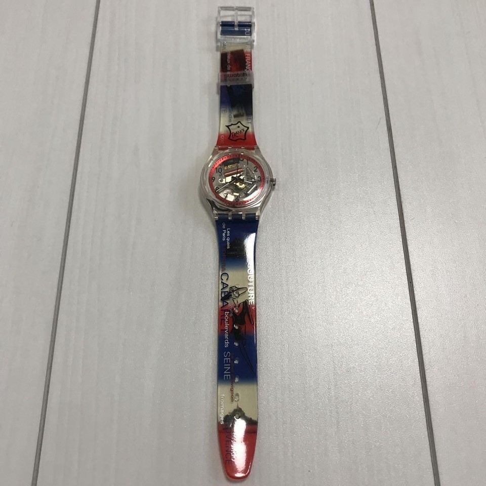 Deadstock 1997 Swiss Made Swatch Keywatch France | eBay