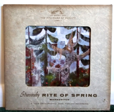 Philharmonia Orchestra, Markevitch – The Rite of Spring Vinyl Red Seal ...