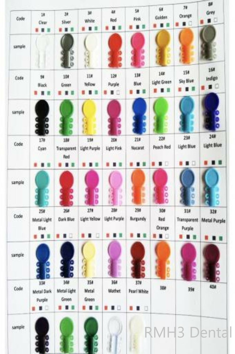 Braces Chain Colors