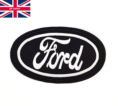 Iron Sew On FORD Patch Embroidered Car Logo Patches Badge for Hat Bag ...