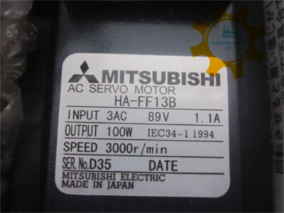 New Mitsubishi Servo Motor HA-FF13B In Box Expedited Ship 1PCS | eBay