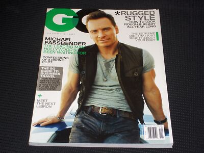 2013 NOVEMBER GQ MAGAZINE - MICHAEL FASSBENDER COVER - L 15915 | eBay