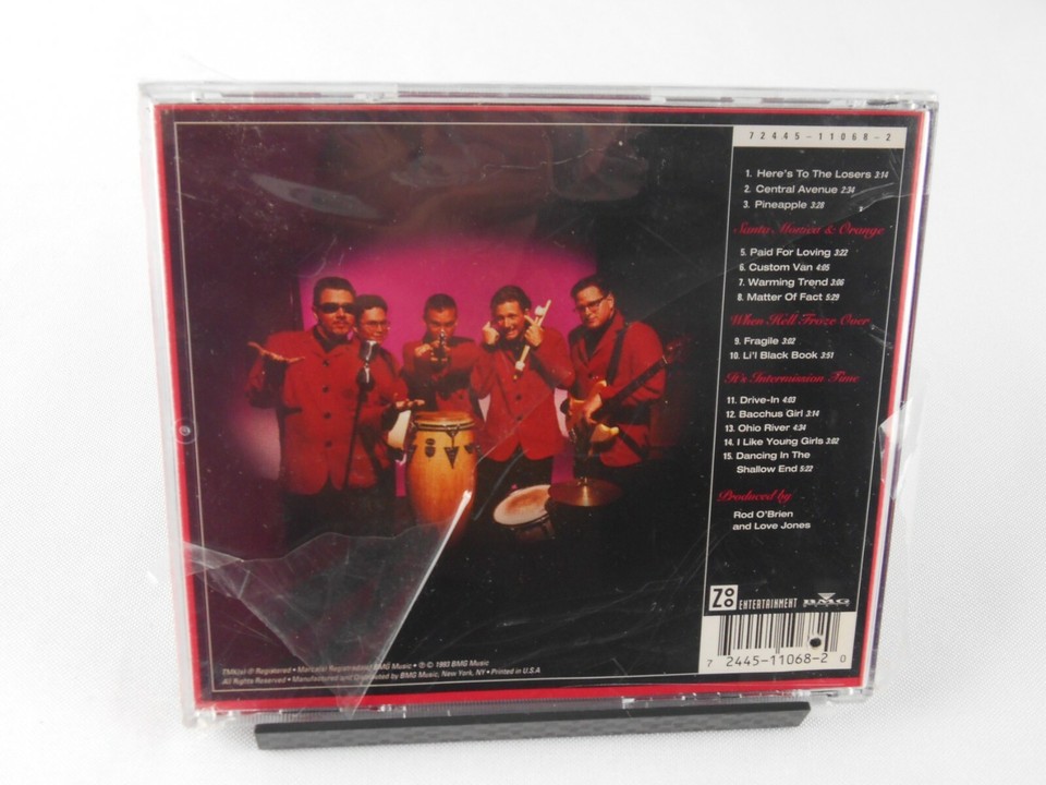 ROD O'BRIEN & THE LOVE JONES HERE'S TO THE LOSERS CD SEALED, 1993 BMG ...
