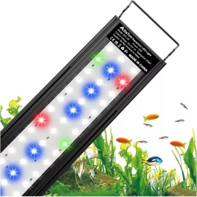 Aquarium LED Light Full Spectrum Fish Tank Lights White Blue Red ...