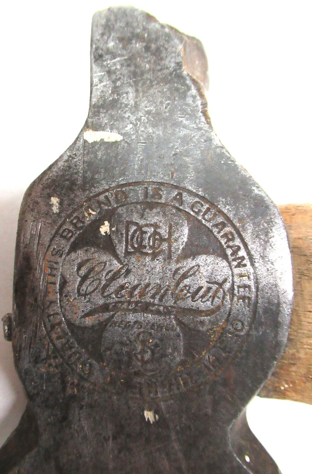 Vintage Embossed DCH Clean Cut Hewing Broad Hatchet W/ Handle | eBay