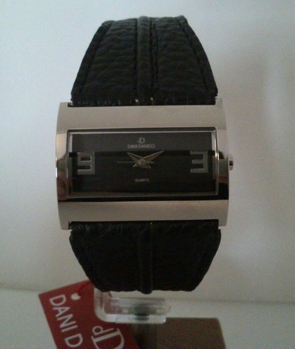 Watch for woman Dani Danicci stainless steel case new and leather strap ...