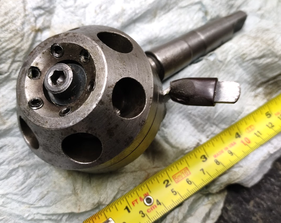 2MT tailstock capstan 6 station tool holder fits Myford lathes and ...